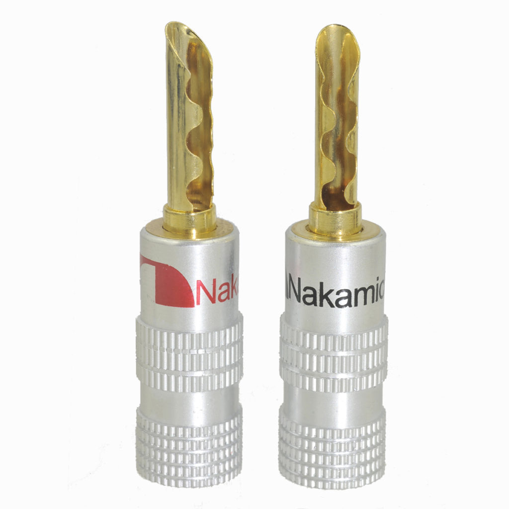 Nakamichi BFA banana plug Jack 24K Gold Plated N0534E | Nakamichi Plugs