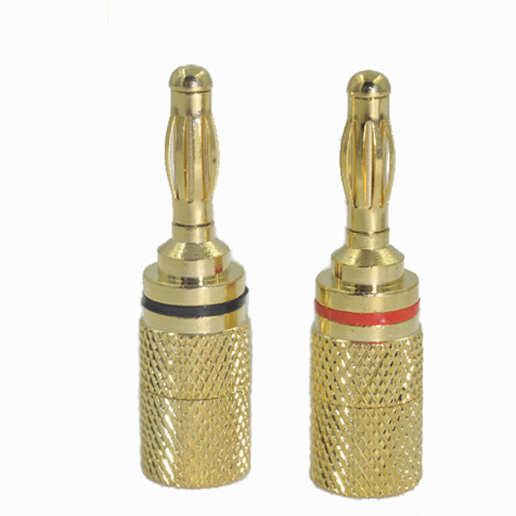 9 Beryllium copper leaf springs High End Speaker Banana Plug Self Lock ...