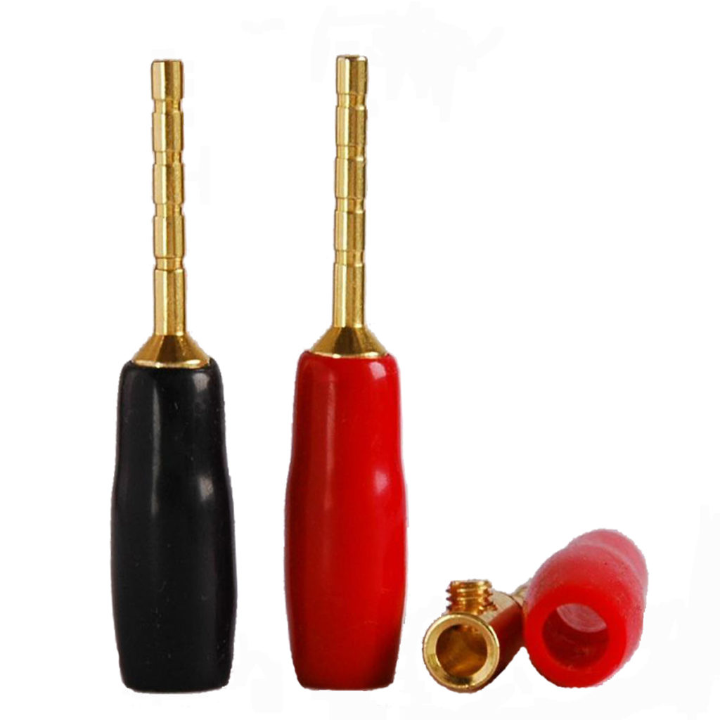 2mm Banana Plugs – Speaker Pin Adapter Eico Amp Banana Tip Plug Pin ...