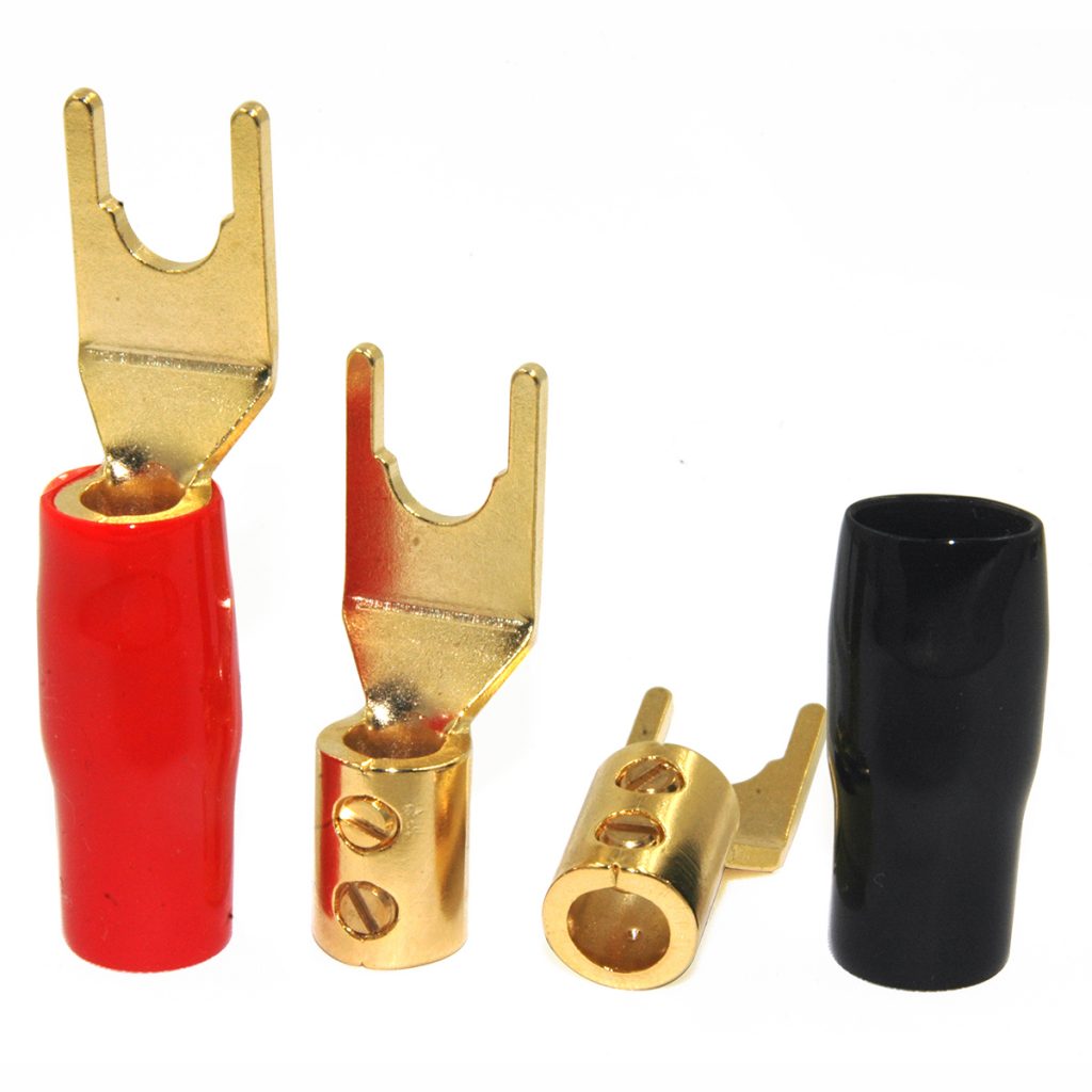 Speaker Spade Plug Banana Plug Screw Type Audio Adapter N0515E ...
